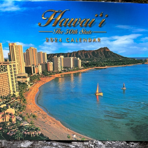 Wall Decor | 124 Last One Hawaii The 5th State 2024 Twelvemonth Wall ...